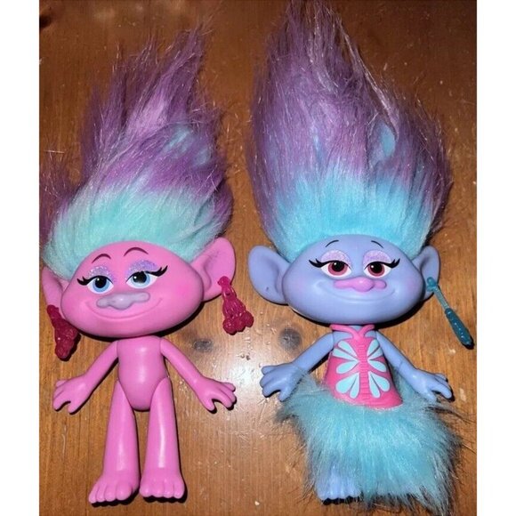 Dreamworks | Toys | Trolls Toys Vintage 20 Lot Of 2 | Poshmark